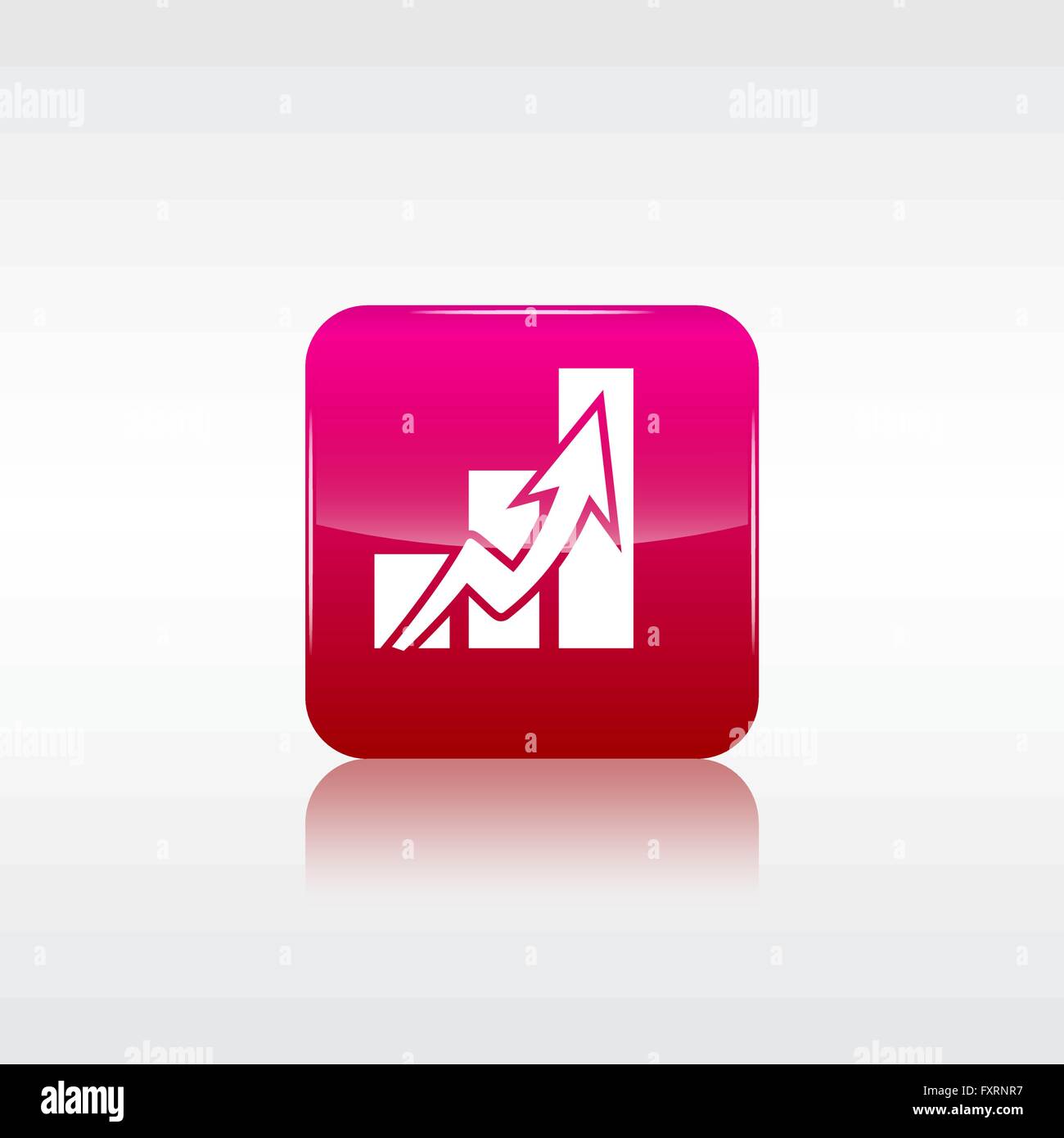 Icon of graph Stock Vector Image & Art - Alamy