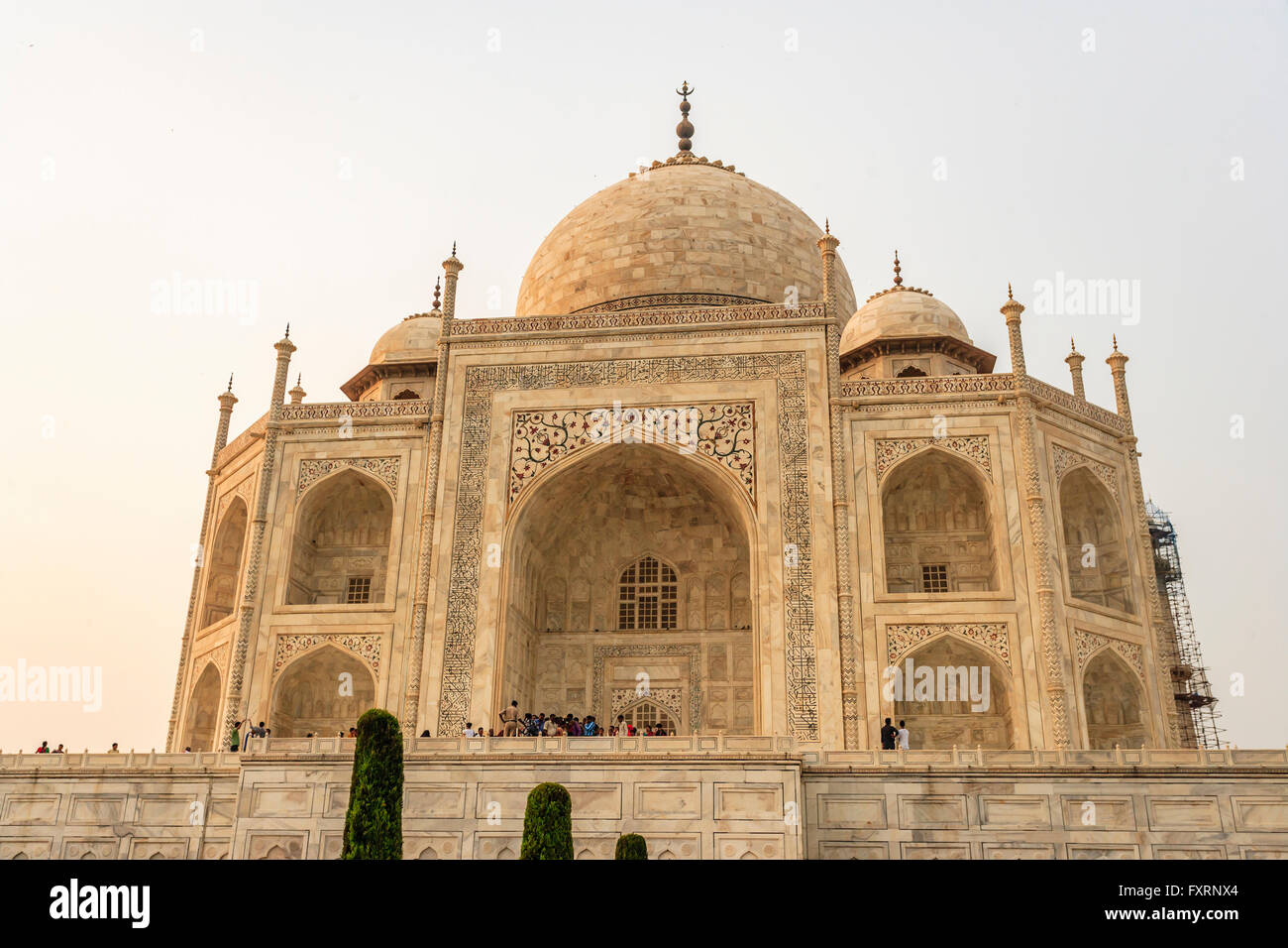 Taj mahal, the famous temple in India Stock Photo - Alamy