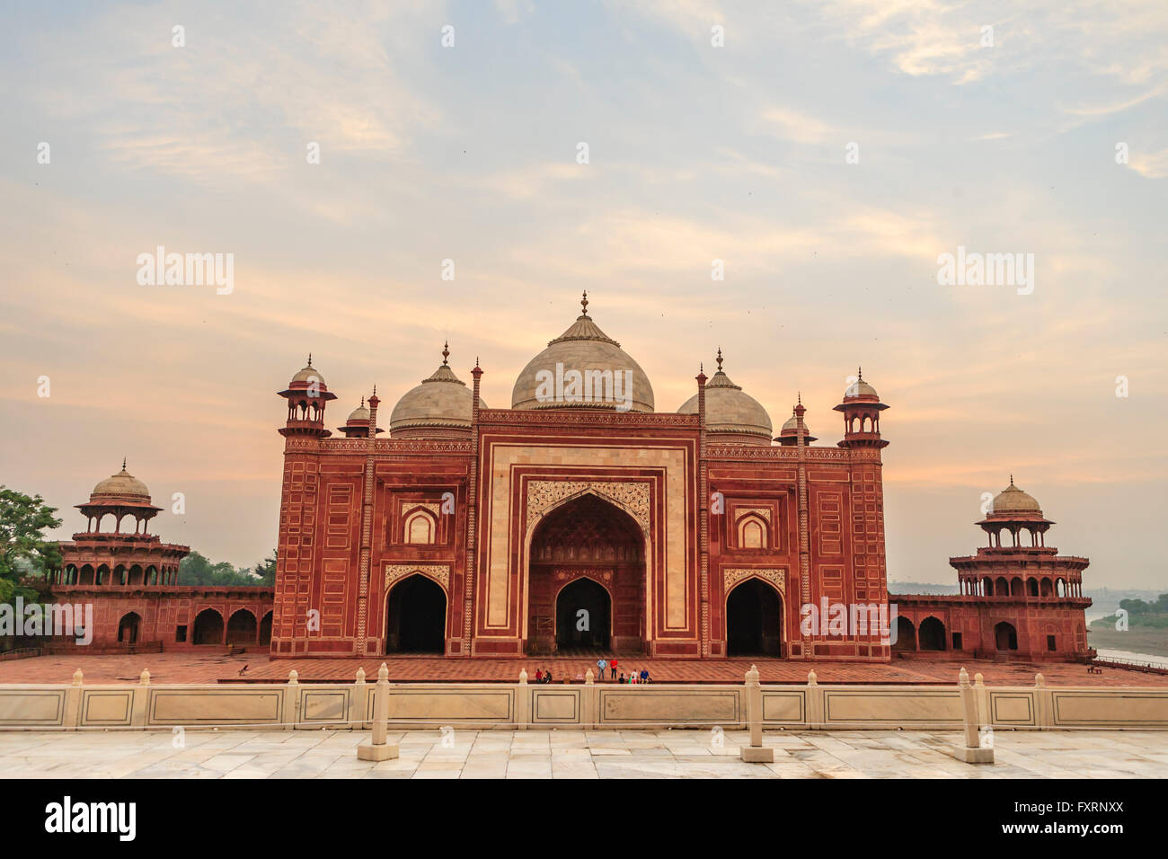 Taj mahal, the famous temple in India Stock Photo - Alamy