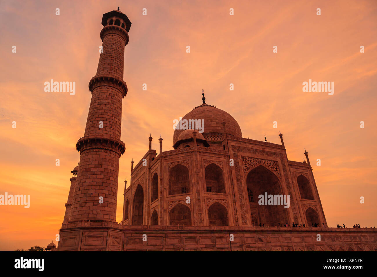 Taj mahal, the famous temple in India Stock Photo - Alamy