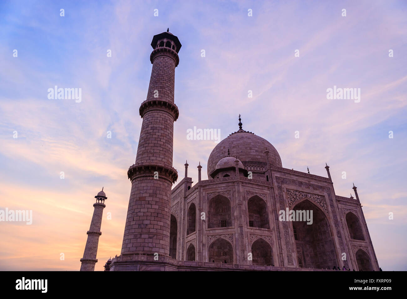 Taj mahal, the famous temple in India Stock Photo - Alamy