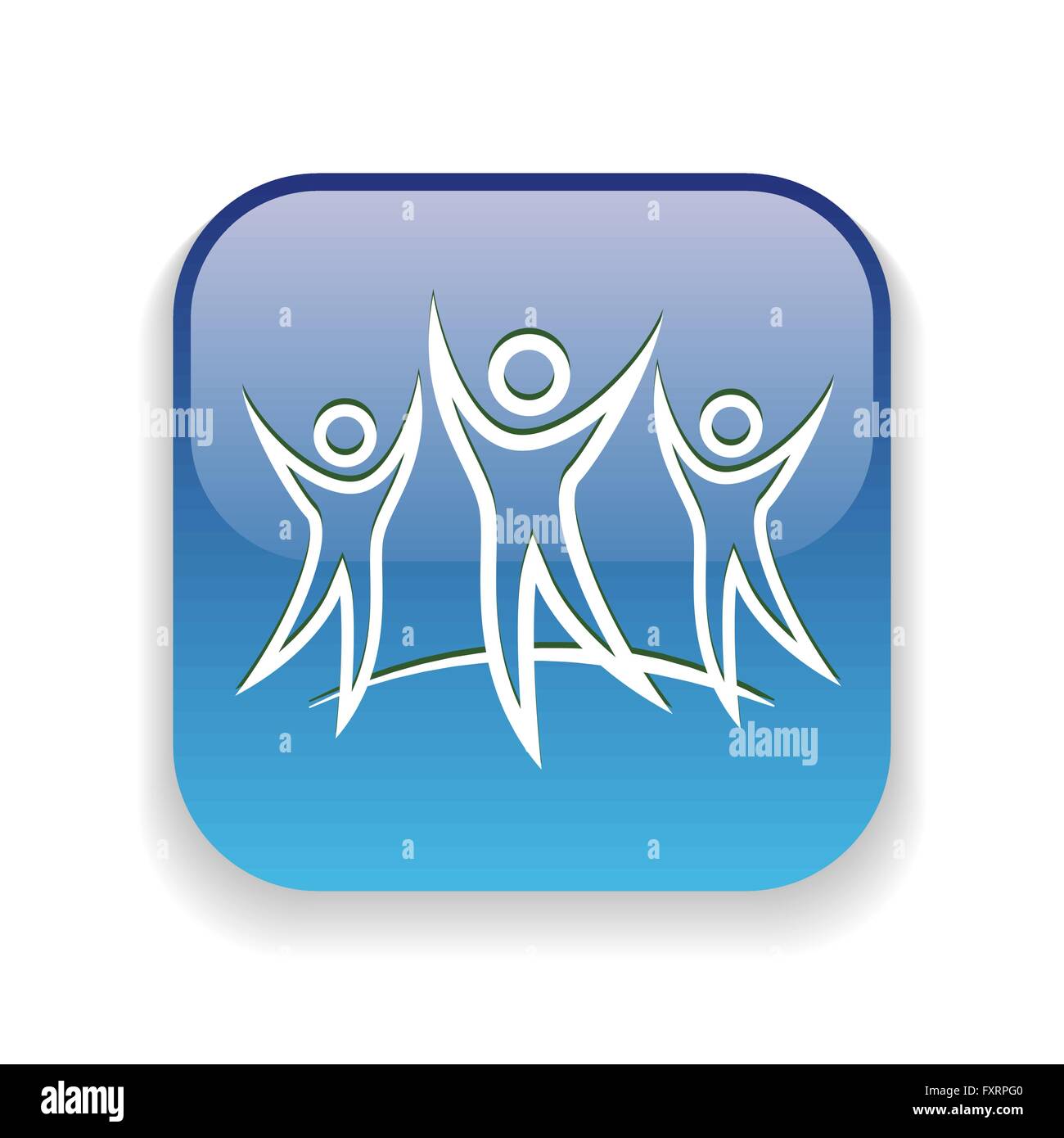Pictograph of success team. Vector concept illustration for design. Eps ...