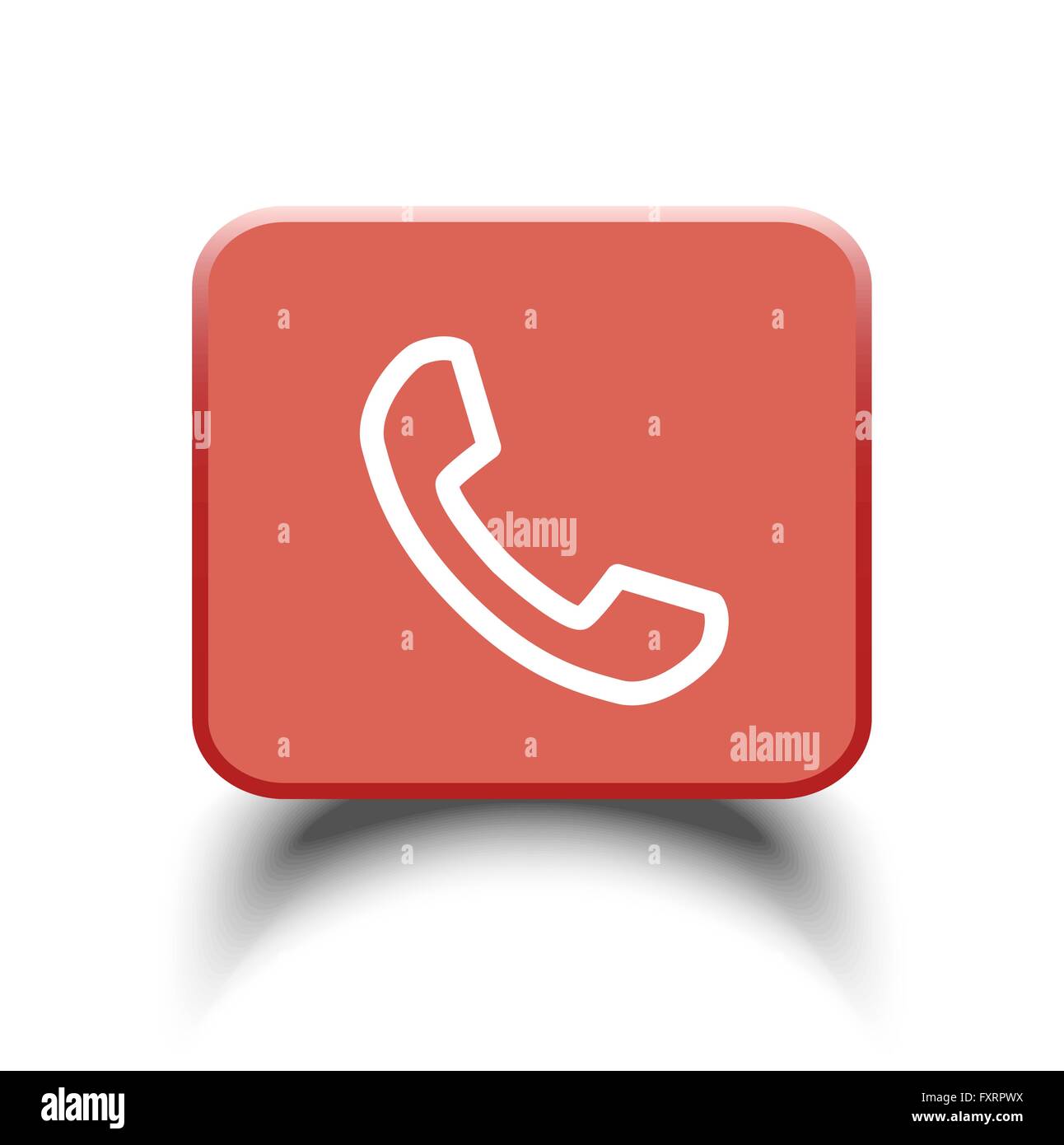 Pictograph of phone. Vector concept illustration for design. Eps 10 ...
