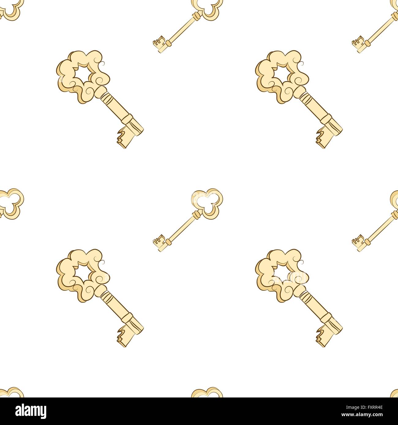 Seamless keys pattern Stock Vector Image & Art - Alamy