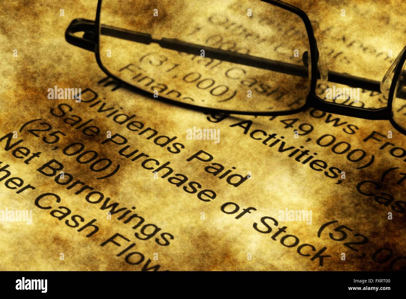 Stock market report grunge concept Stock Photo - Alamy