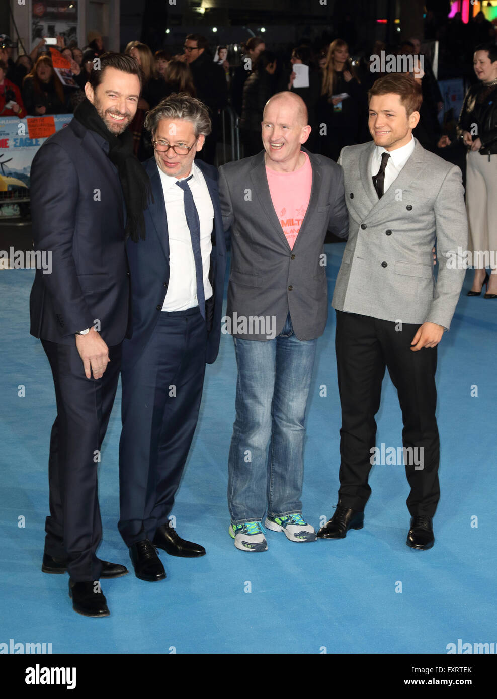 Eddie The Eagle - European film premiere at Odeon Leicester Square ...