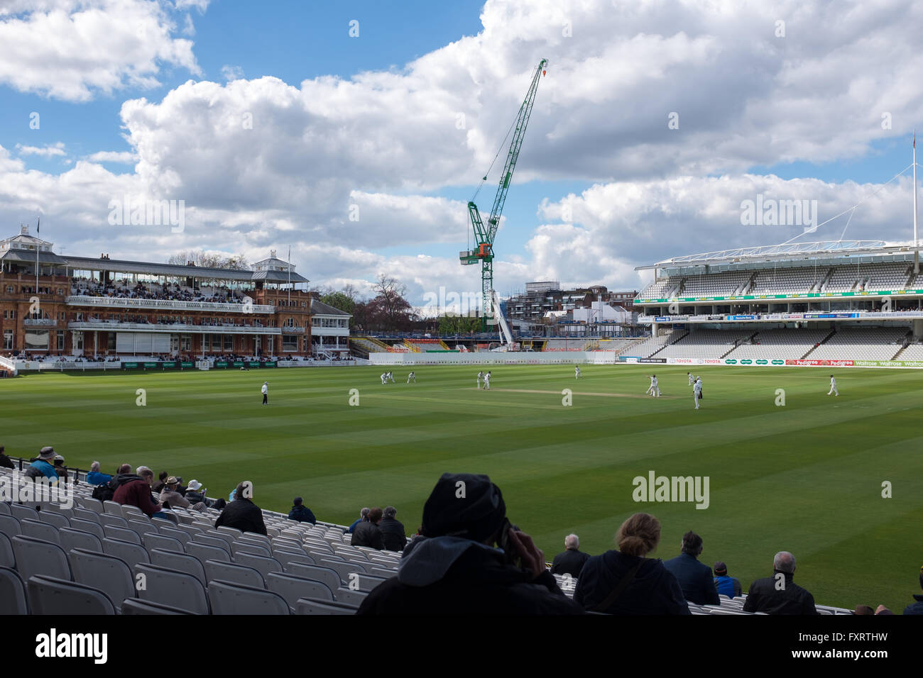 Building work at Lord's Cricket Ground Stock Photo - Alamy