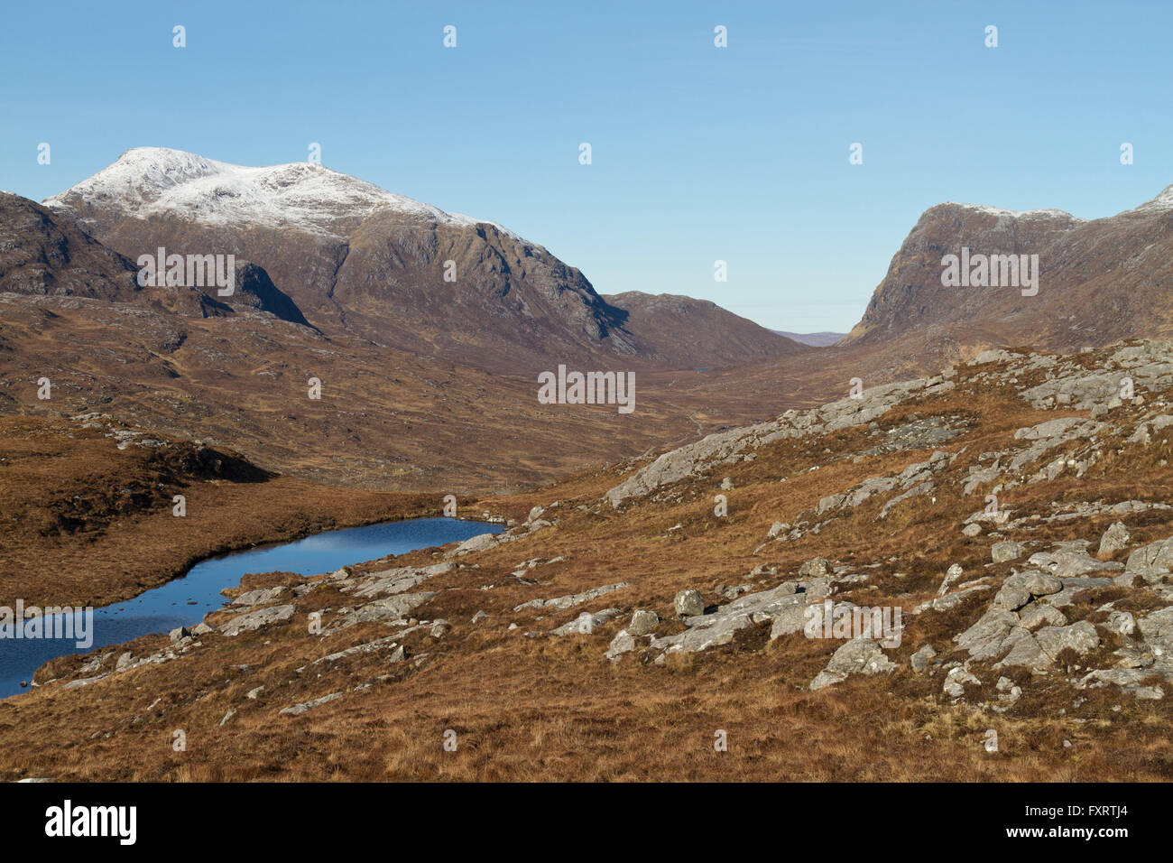 North Harris landscape near Miabhaig, Outer Hebrides Stock Photo - Alamy