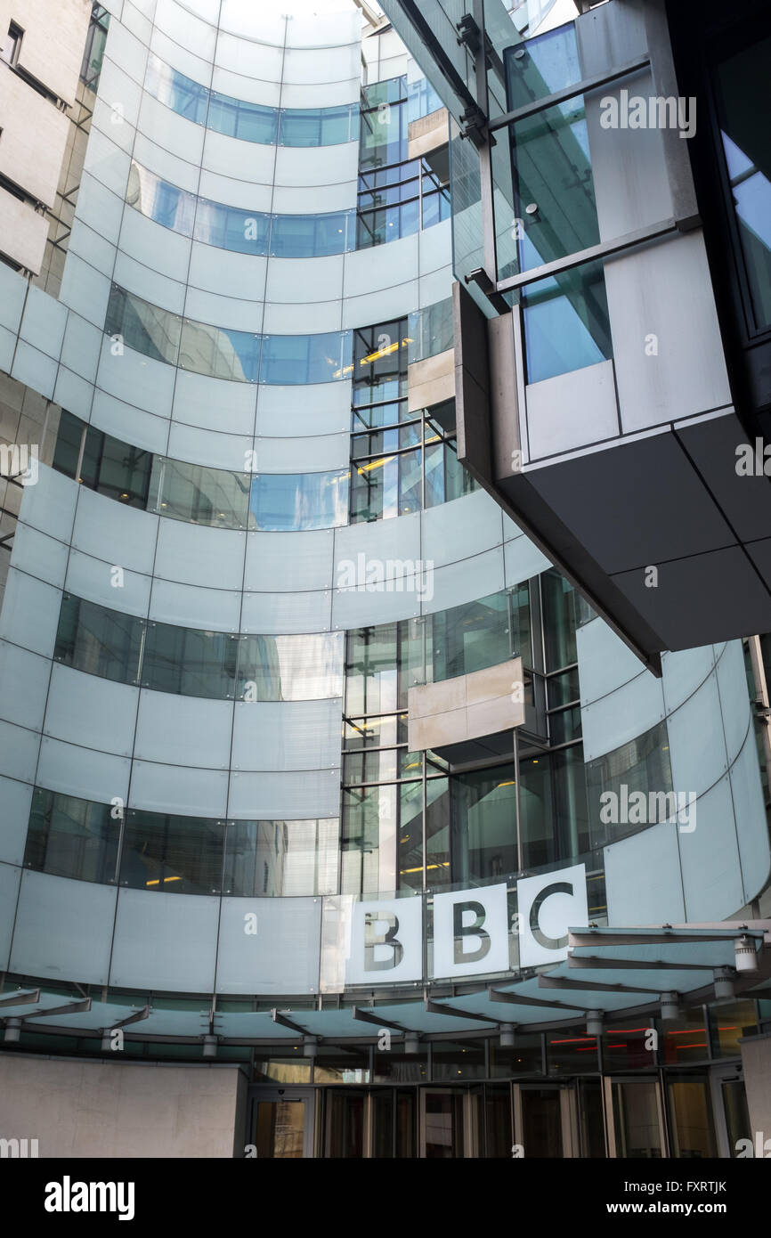 BBC Broadcasting House, Portland Place. London Stock Photo - Alamy