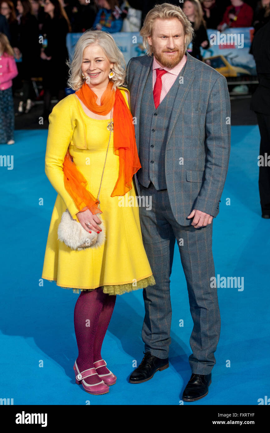 Stars attend the premiere of the biopic movie of British skiing ...