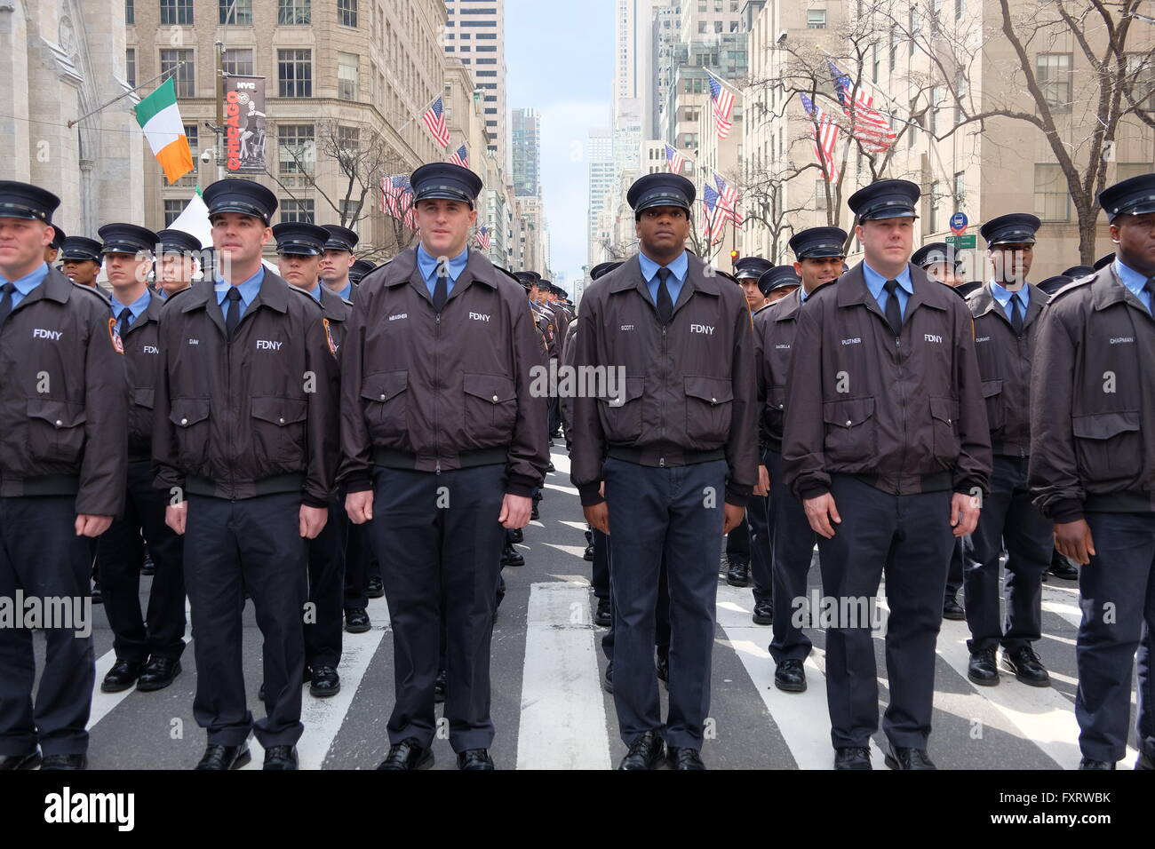 Mayor Deblasio marches in St Patricks parade Featuring: Atmosphere ...