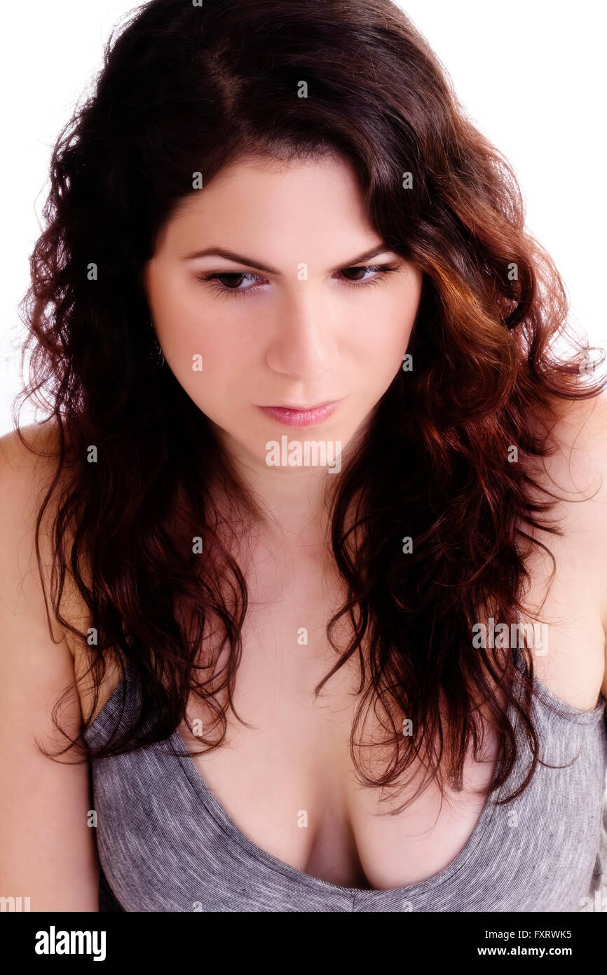 Brunette cleavage hi-res stock photography and images - Alamy Brunette cleavage hi-res stock photography and images - Alamy
