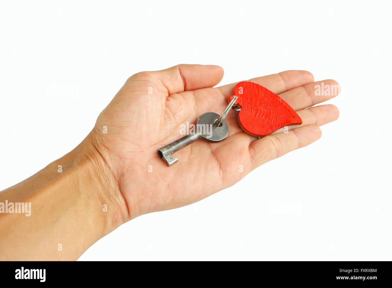 Keychain heart hi-res stock photography and images - Alamy
