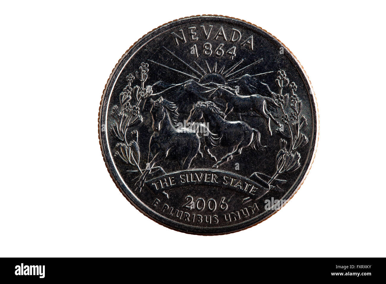 Nevada state quarter hi-res stock photography and images - Alamy