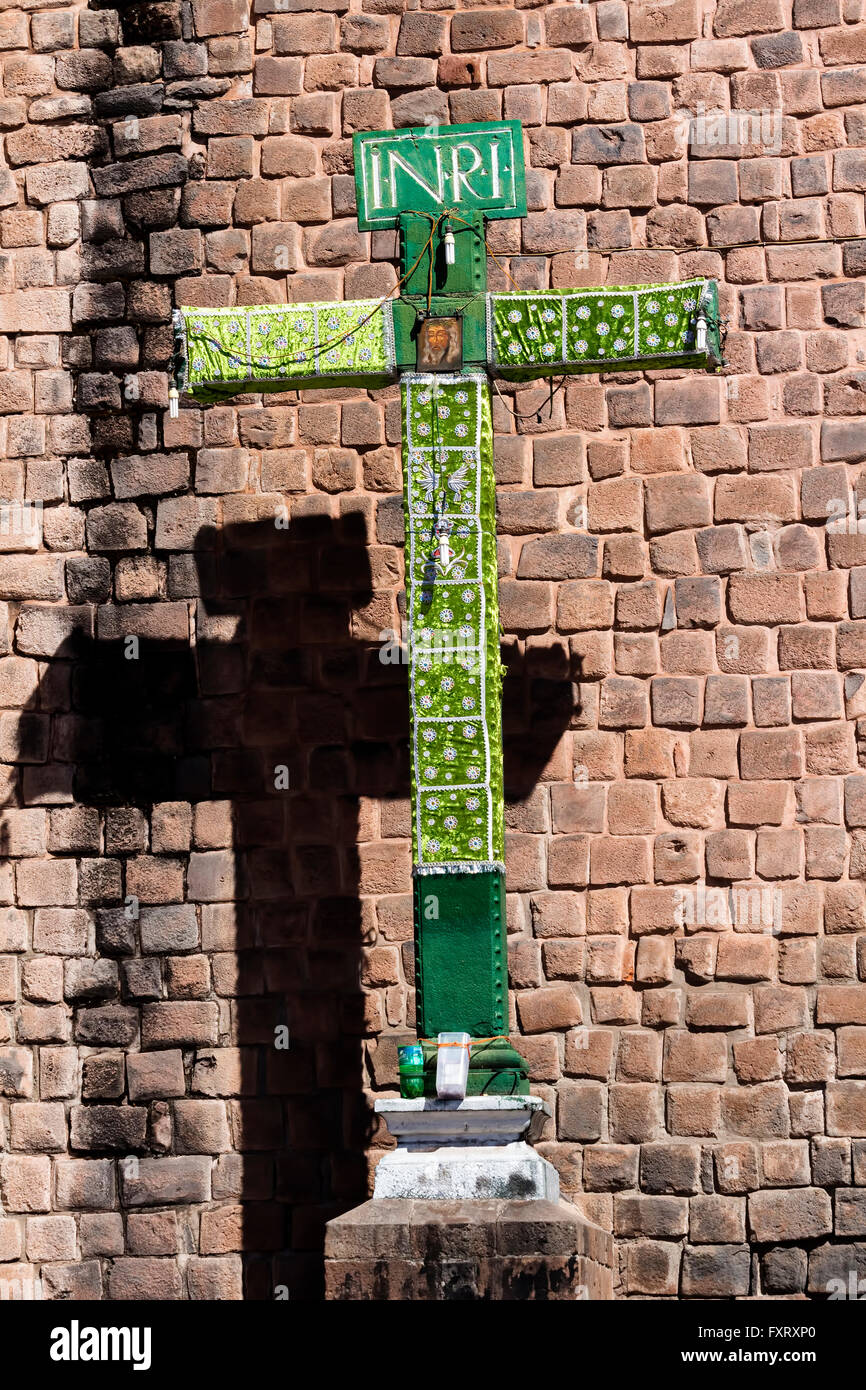 Christian cross peru hi-res stock photography and images - Alamy