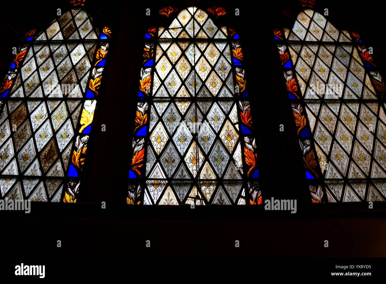 Stained Glass Windows at Trinity Church on Wall Street, New York City ...