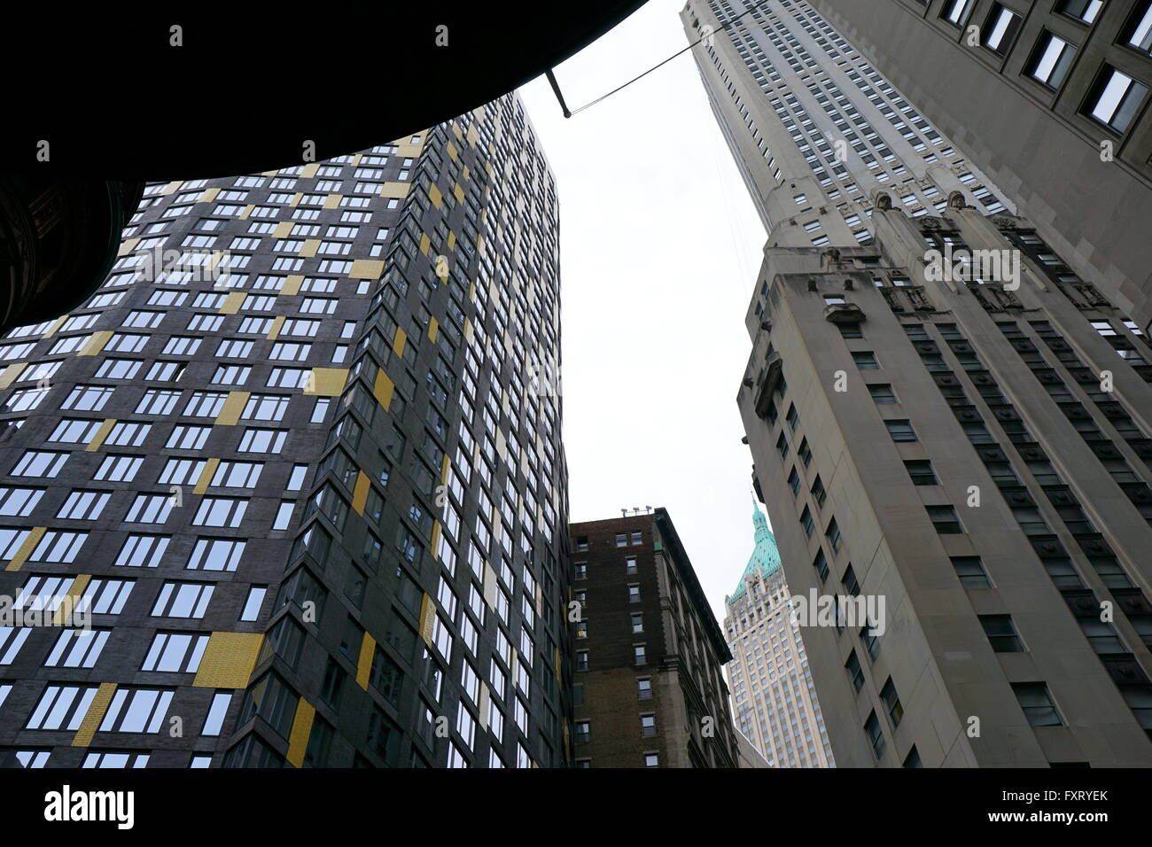 Skyscrapers in Lower Manhattan (15 Williams Street Apartment Building ...