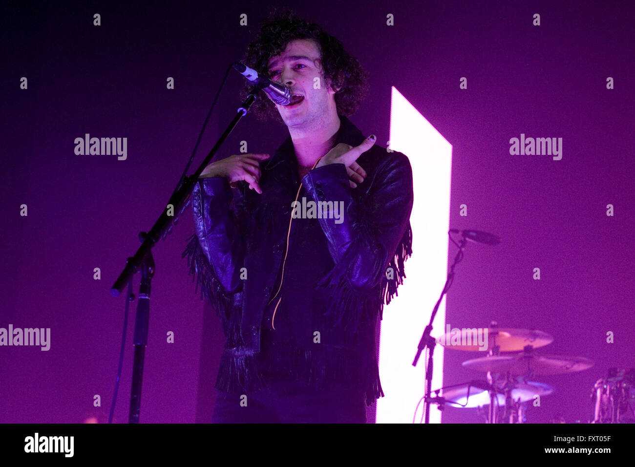 The 1975 performing hi-res stock photography and images - Alamy