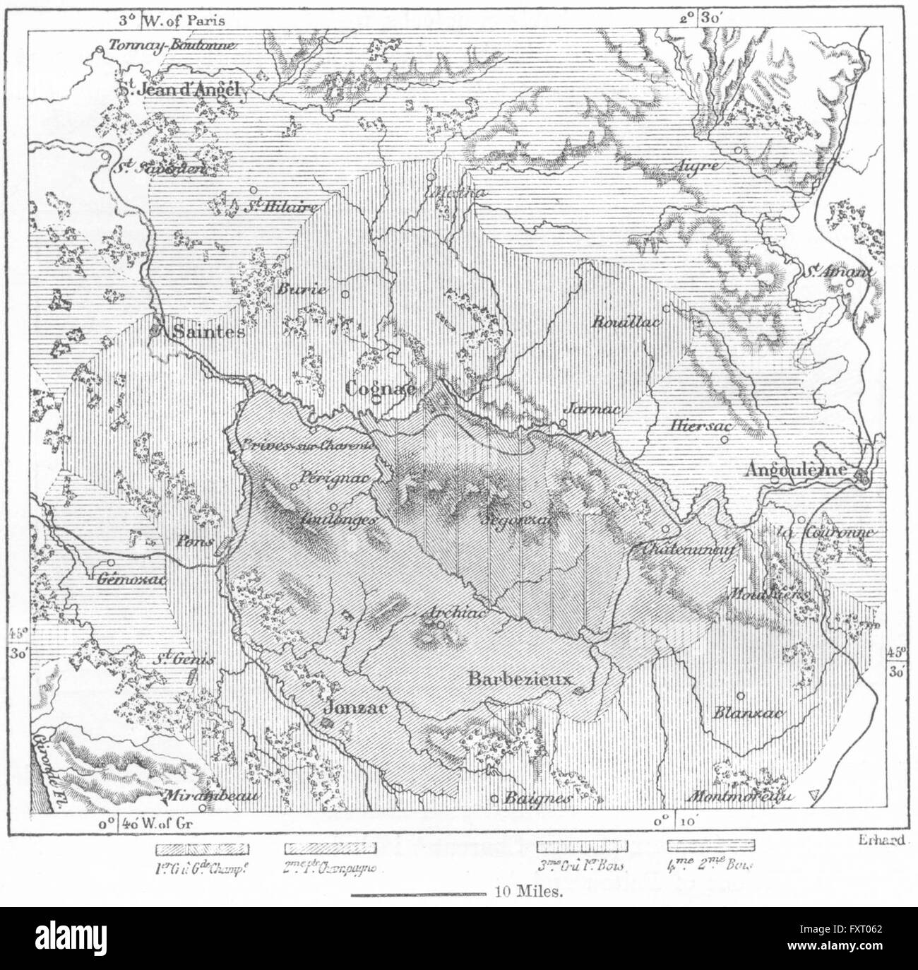 Map of vendee Black and White Stock Photos & Images - Alamy