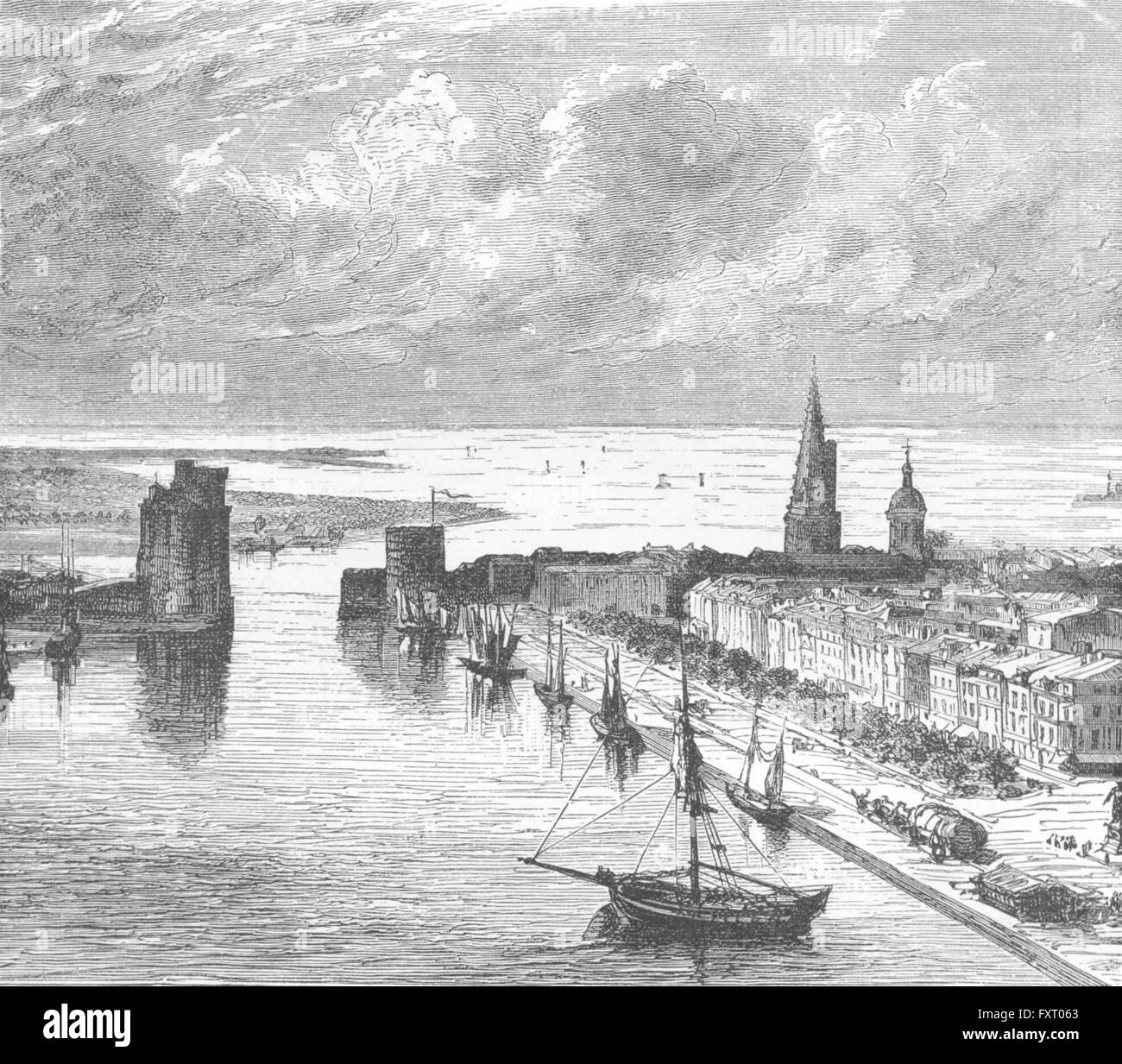 La rochelle france Black and White Stock Photos & Images - Alamy