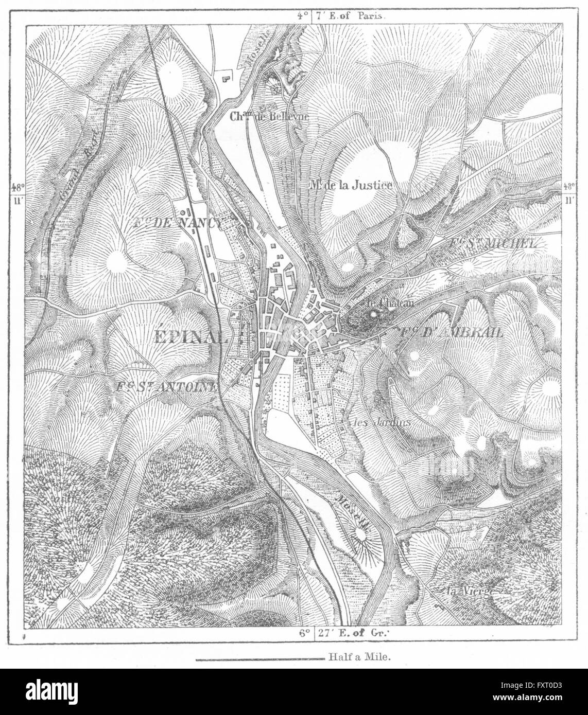 Epinal map hi-res stock photography and images - Alamy