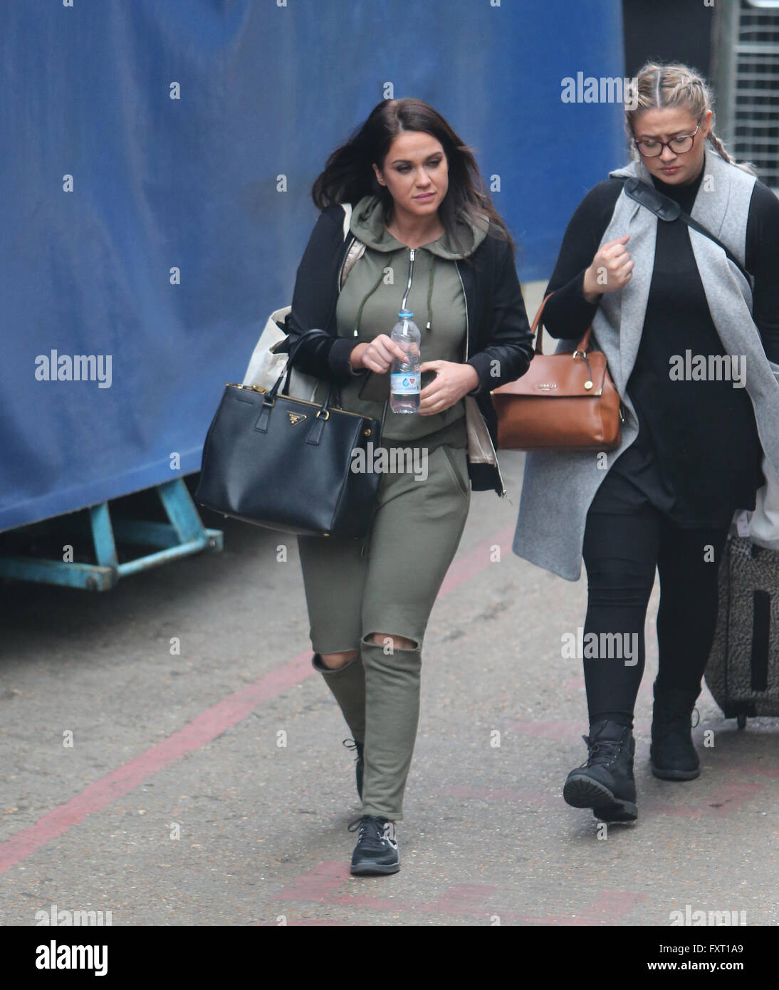 Vicky Pattison outside ITV Studios Featuring: Vicky Pattison Where ...