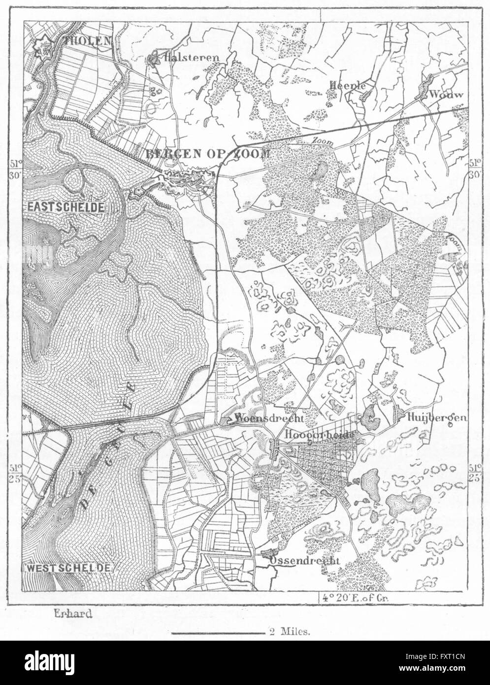 Bergen map hi-res stock photography and images - Alamy