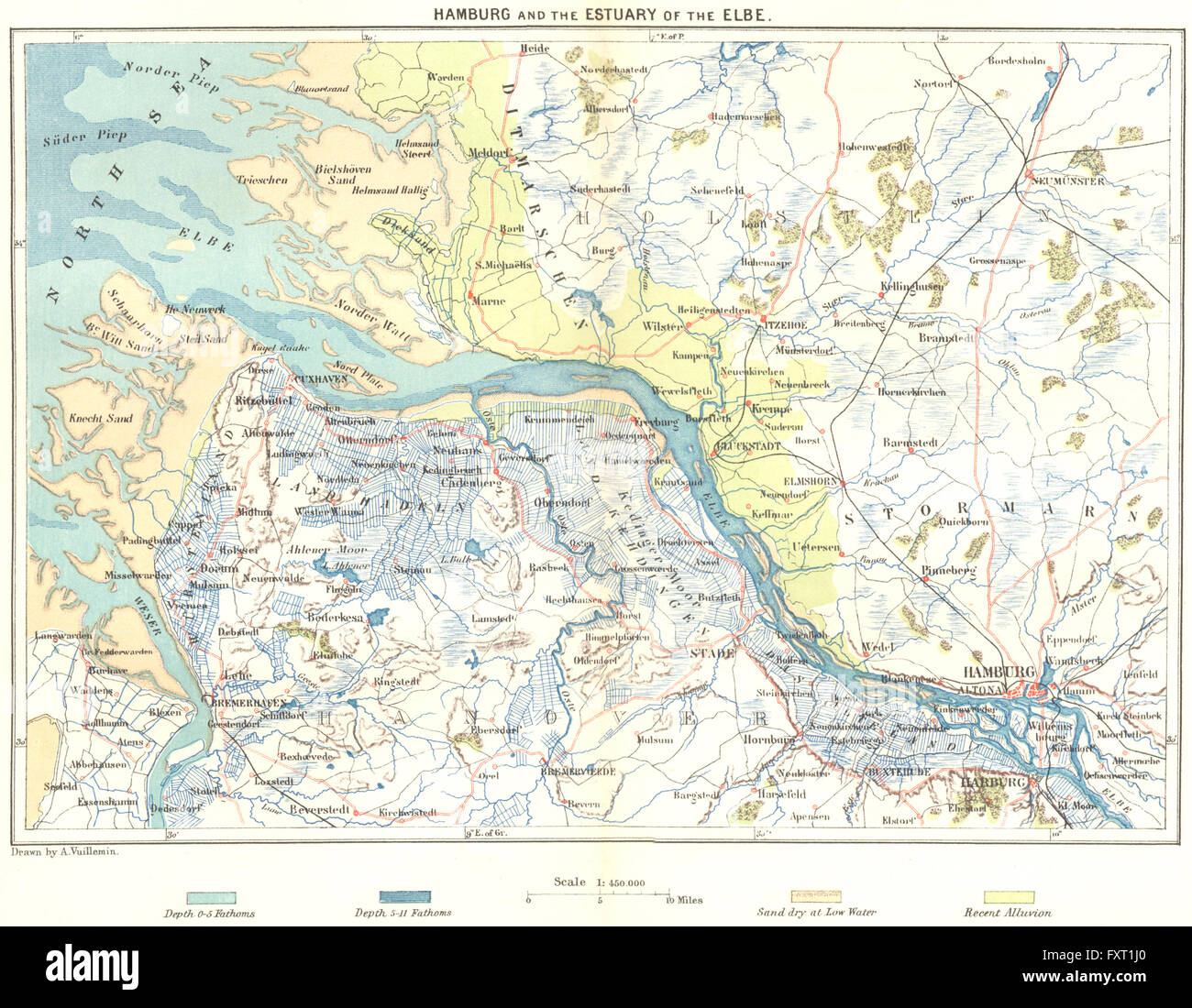 Elbe estuary hi-res stock photography and images - Alamy