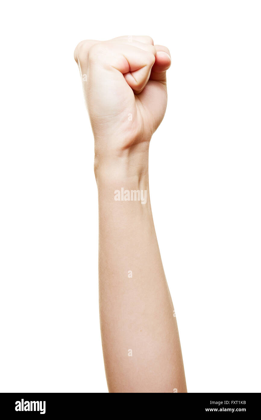 Pointing fist hi-res stock photography and images - Alamy