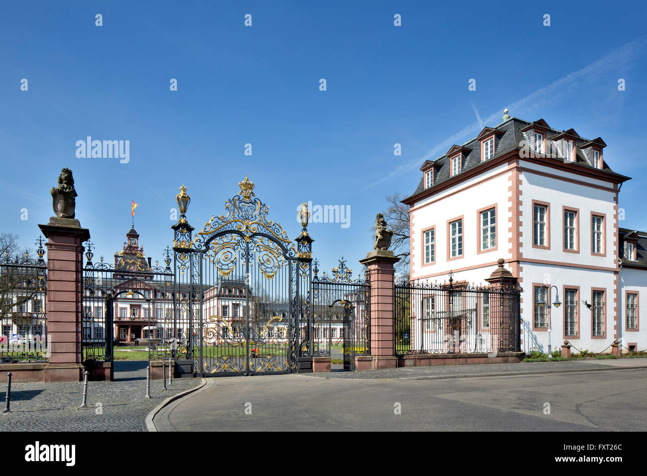 Schloss Philippsruhe Castle from 1725, today Historical Museum, Hanau ...