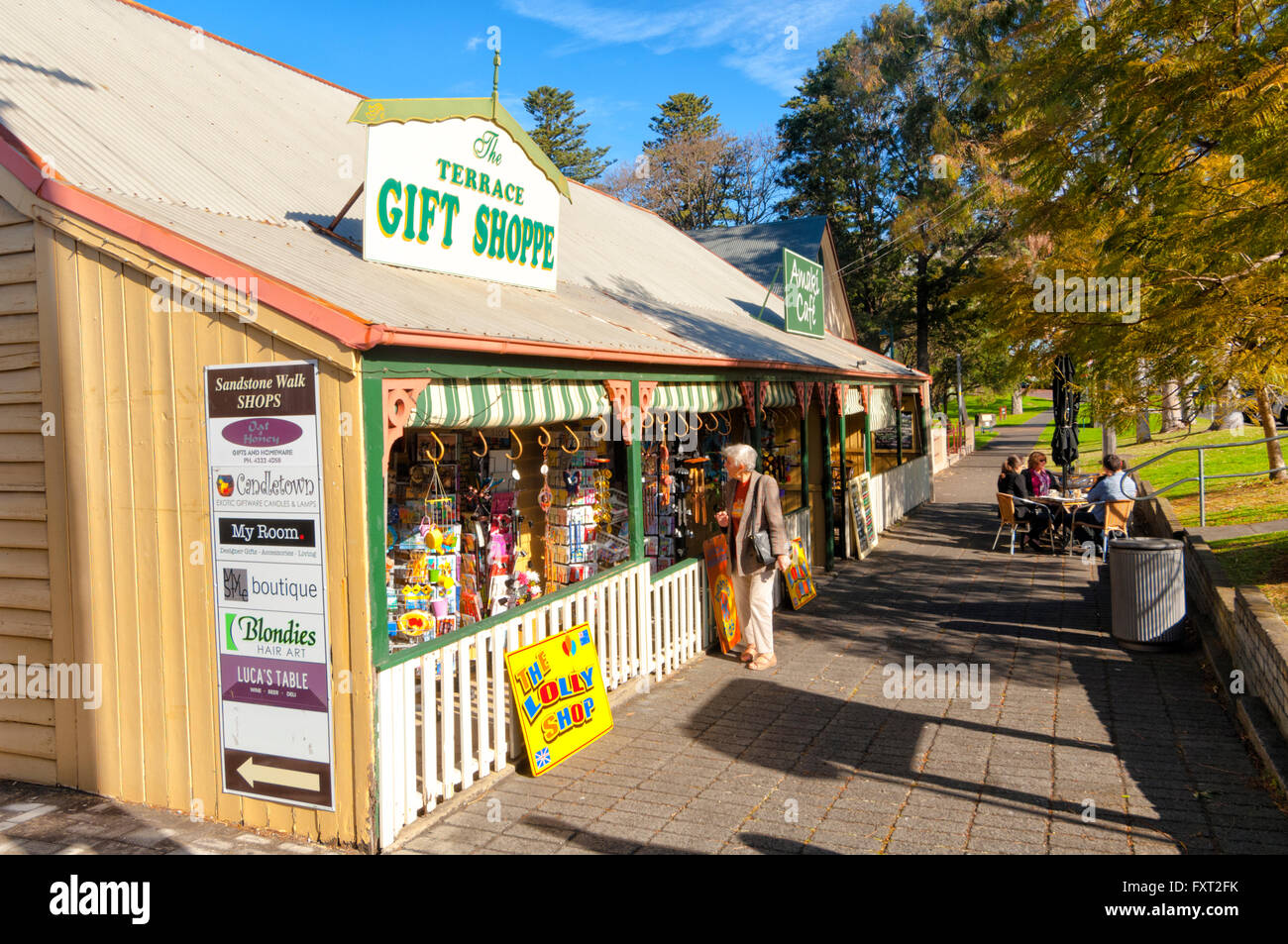 Historic Terrace Shops, Kiama, Illawarra Coast, New South Wales ...
