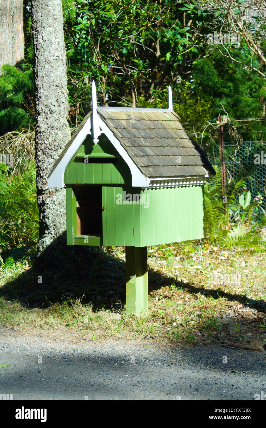 Unusual Letterbox in the shape of a house, New South Wales, Australia ...