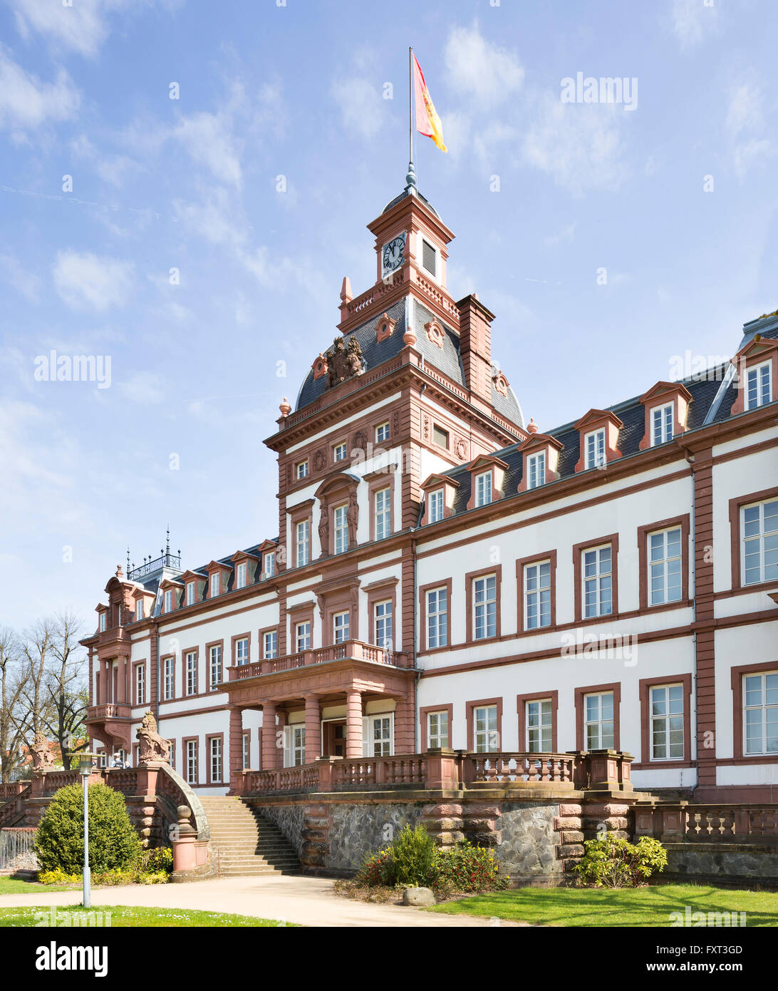 Schloss Philippsruhe Castle from 1725, today Historical Museum, Hanau ...