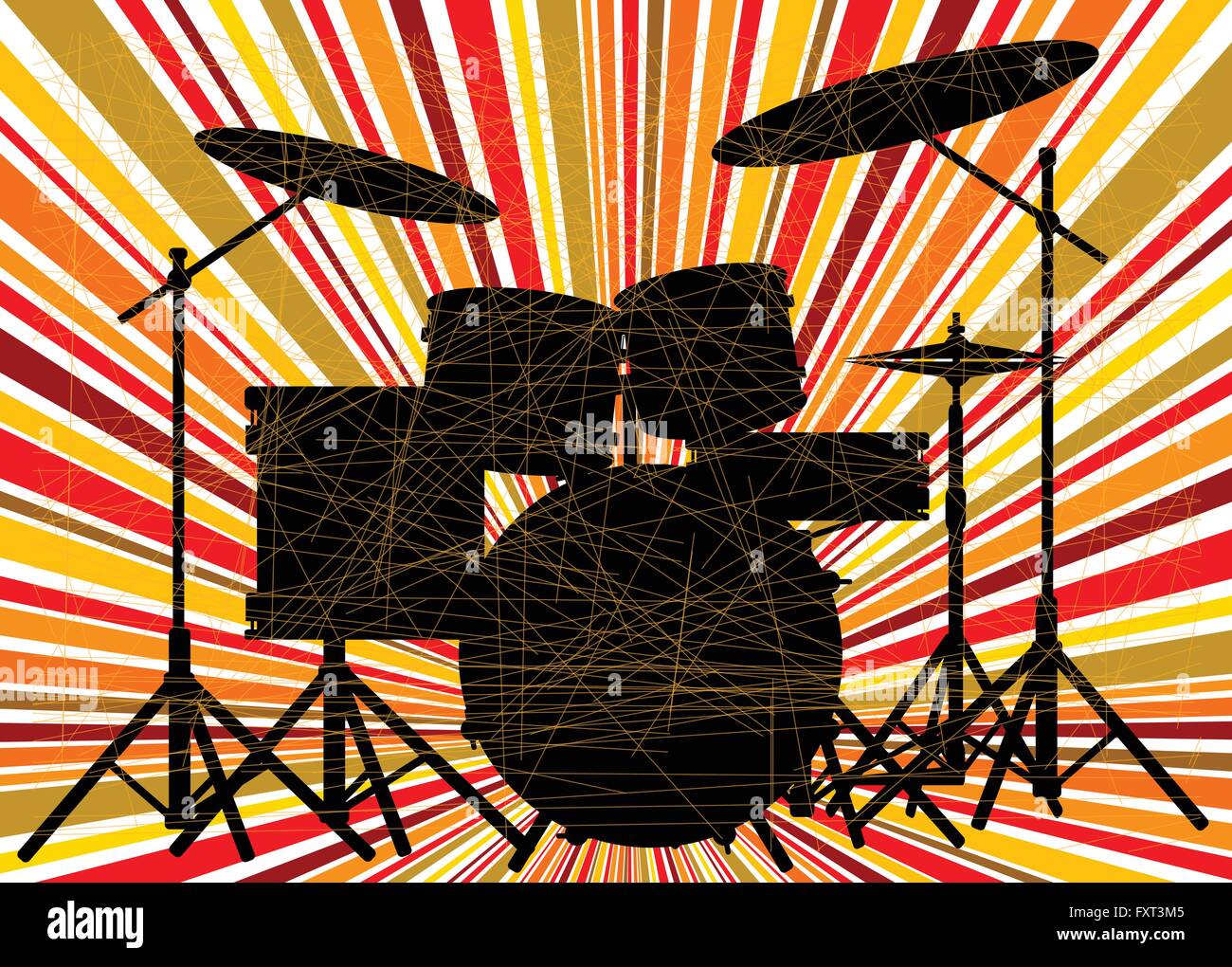 Pop rock bands Stock Vector Images - Alamy