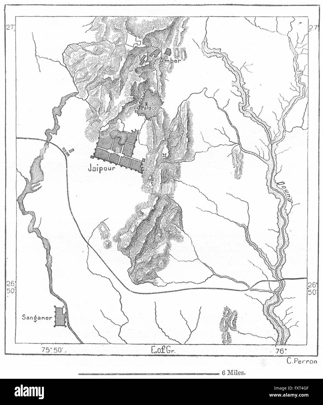 Amber jaipur Black and White Stock Photos & Images - Alamy