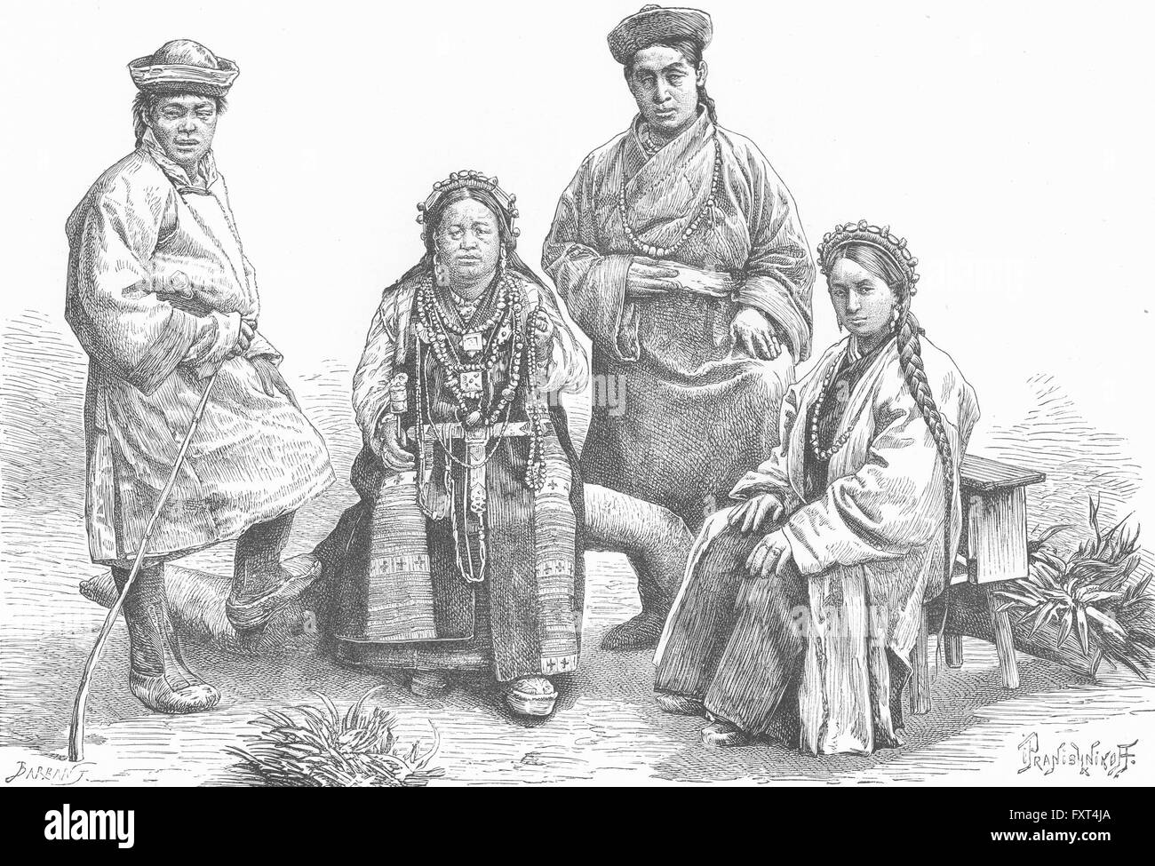 Bhutia Black and White Stock Photos & Images - Alamy