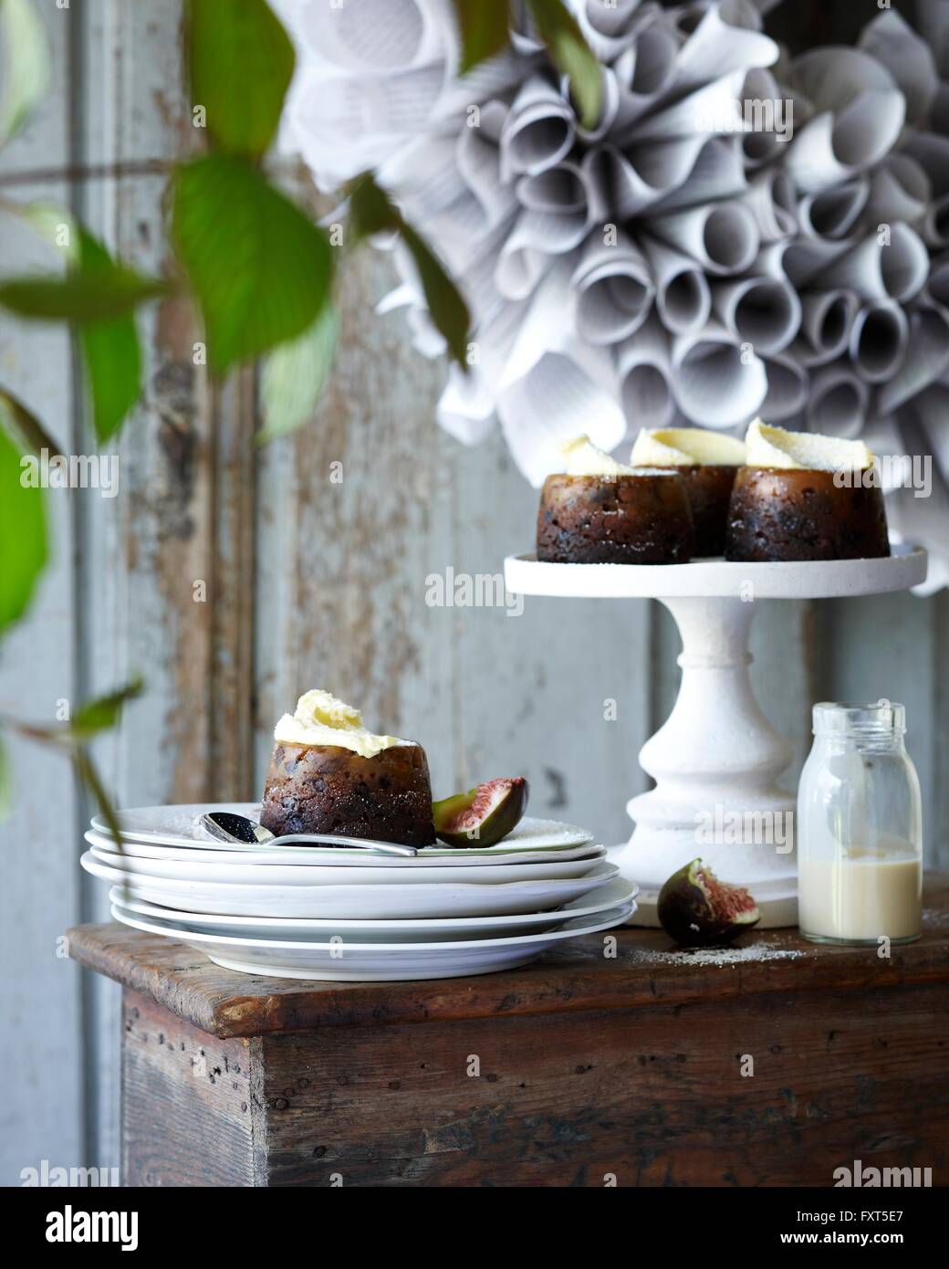 Christmas pudding stack hi-res stock photography and images - Alamy