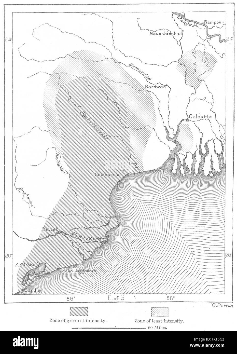 Orissa map hi-res stock photography and images - Alamy