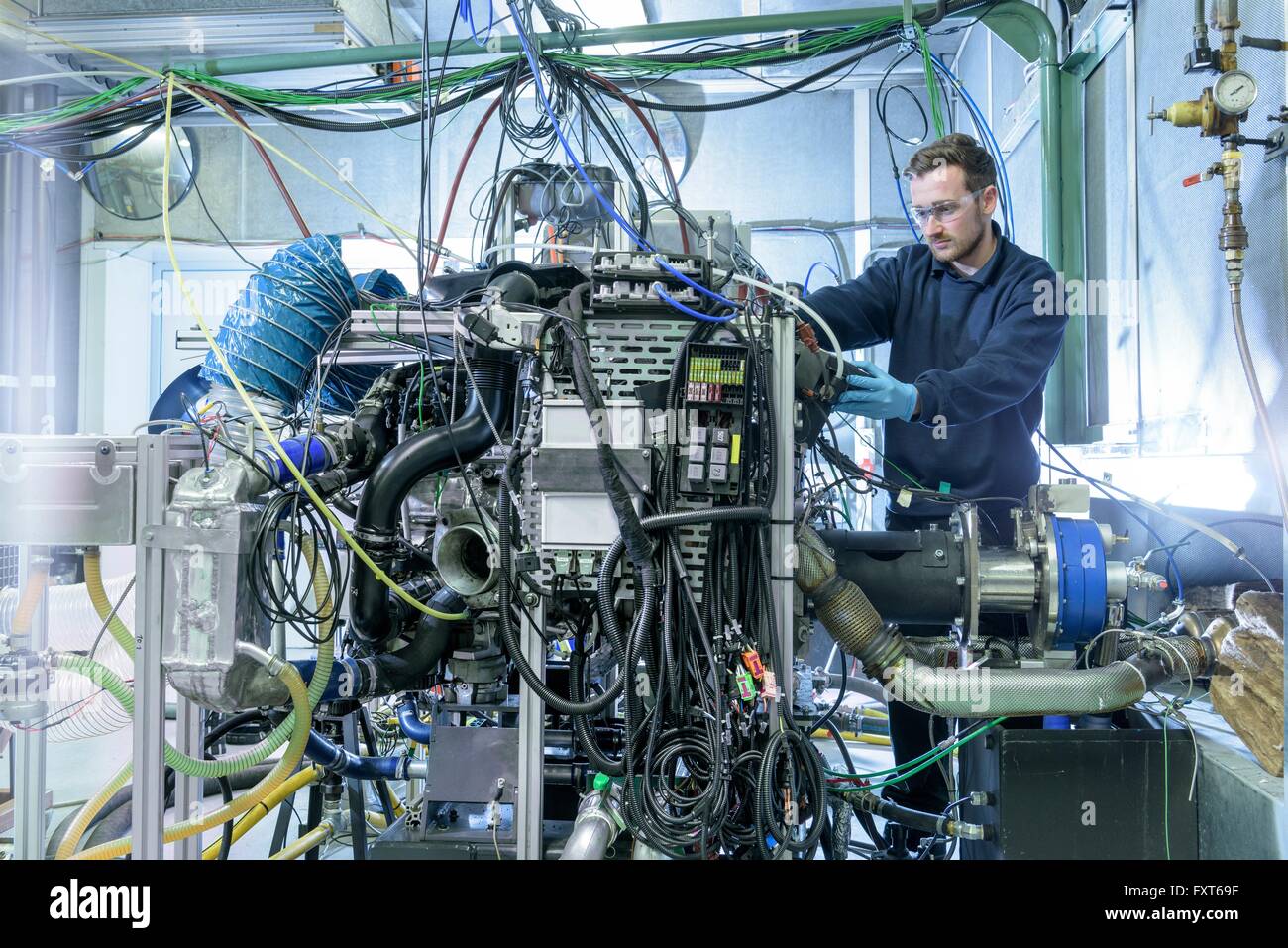 Engineer testing safety hi-res stock photography and images - Alamy
