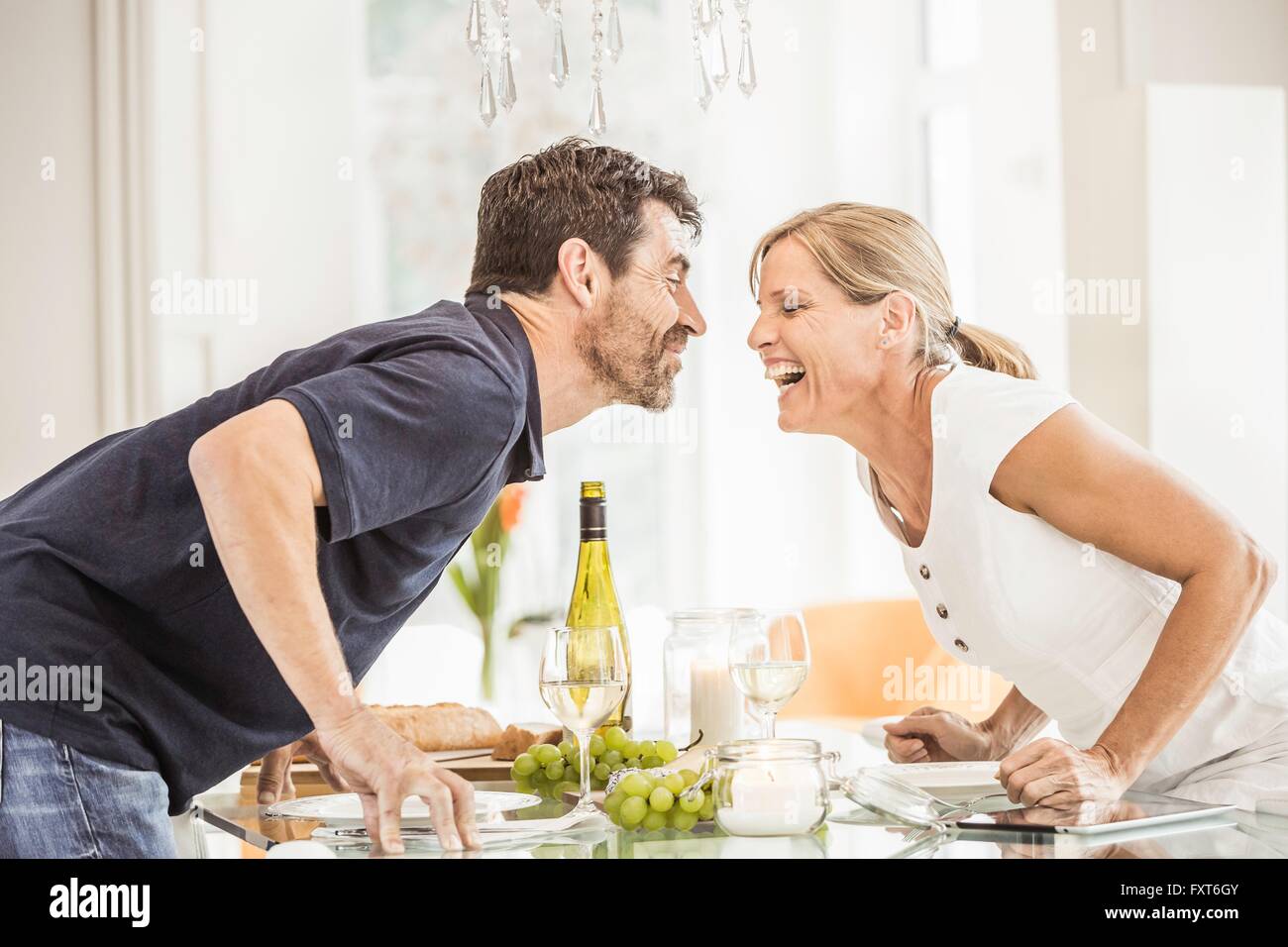 Mature laughing face hi-res stock photography and images - Alamy