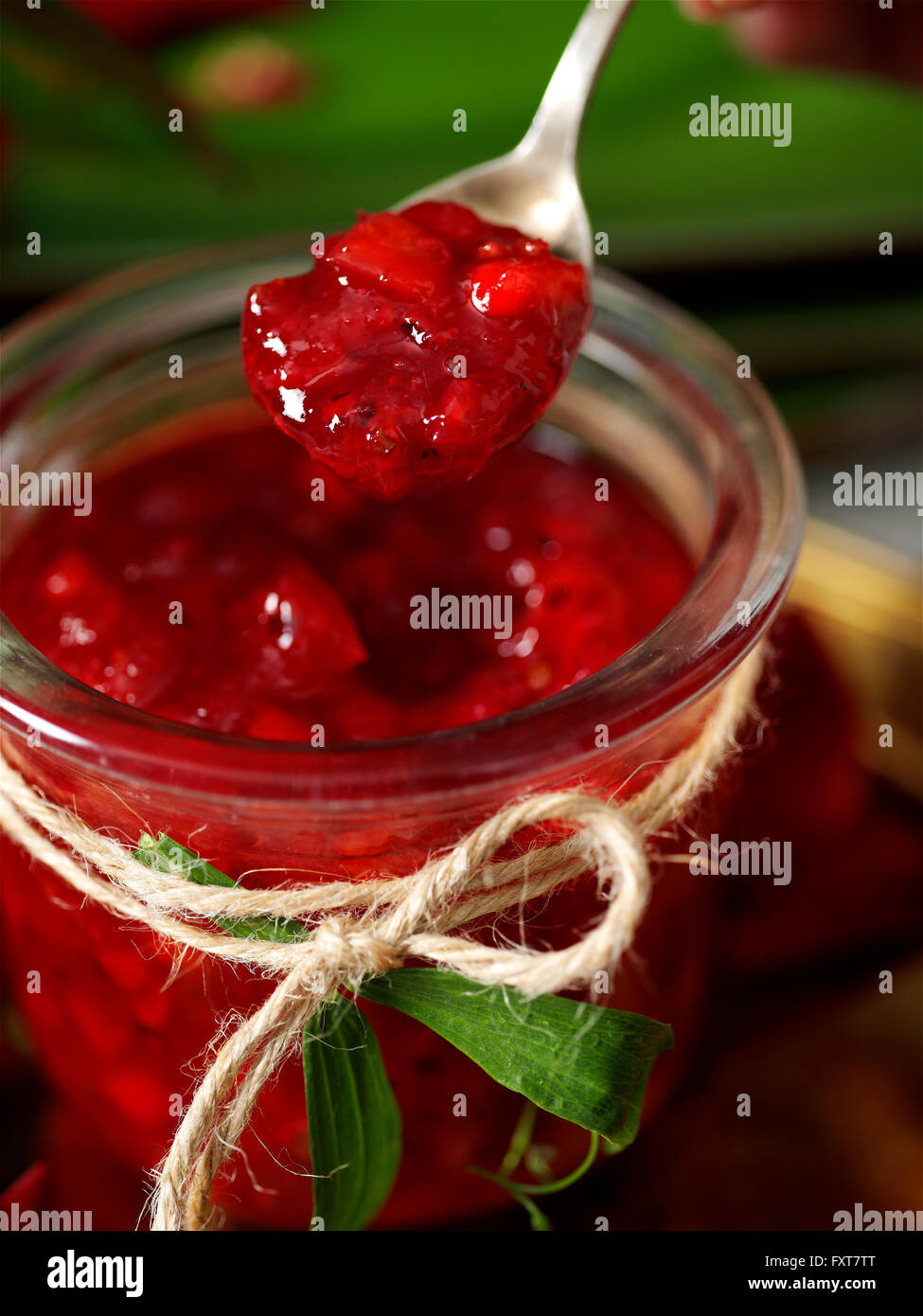 Spoon of jam hi-res stock photography and images - Alamy