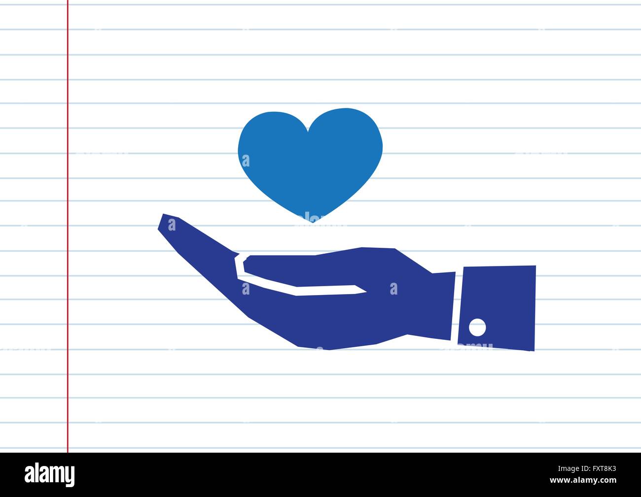 Pictograph human hand Stock Vector Images - Alamy