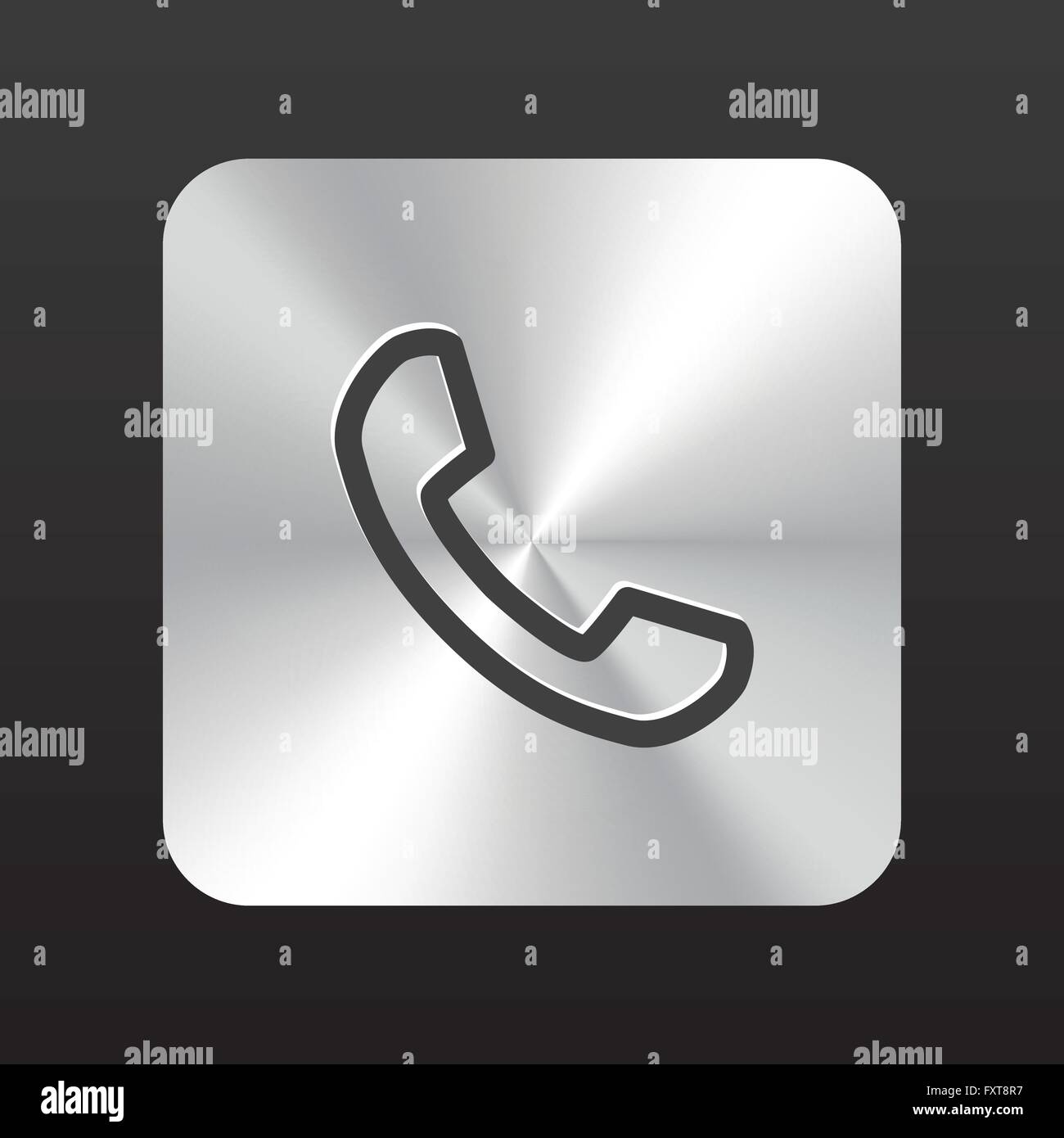 Pictograph of phone. Vector concept illustration for design. Eps 10 ...