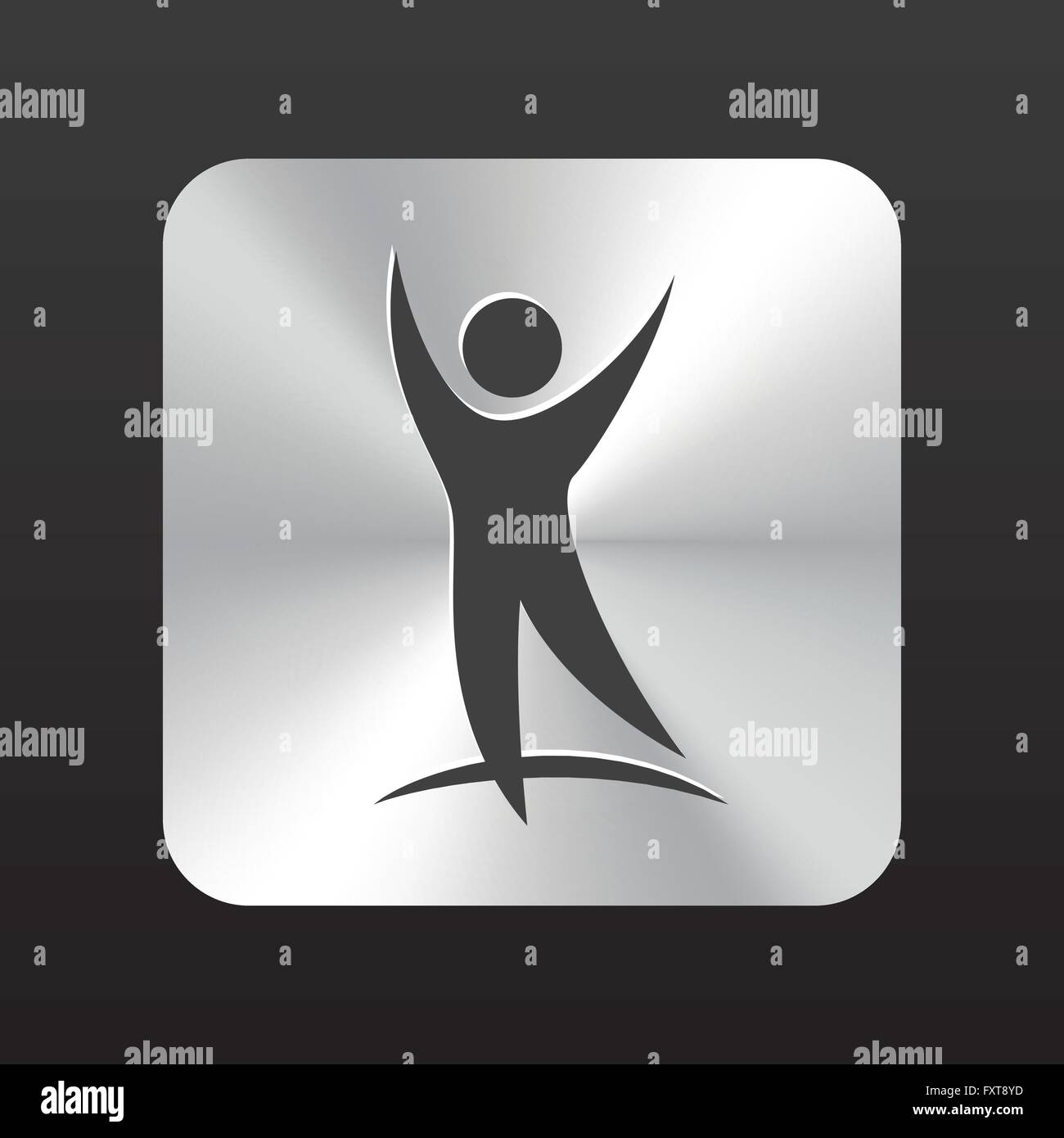 Pictograph of success people. Vector concept illustration for design ...