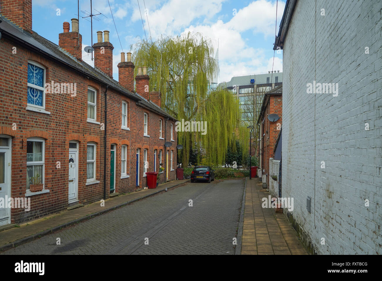 Queens Cottages, Reading, Berkshire -1 Stock Photo - Alamy