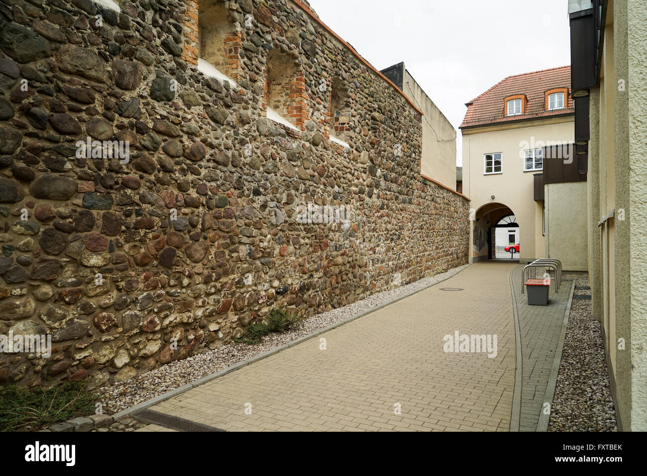 Old Town Wall, Strausberg, Berlin, Germany -1 Stock Photo - Alamy