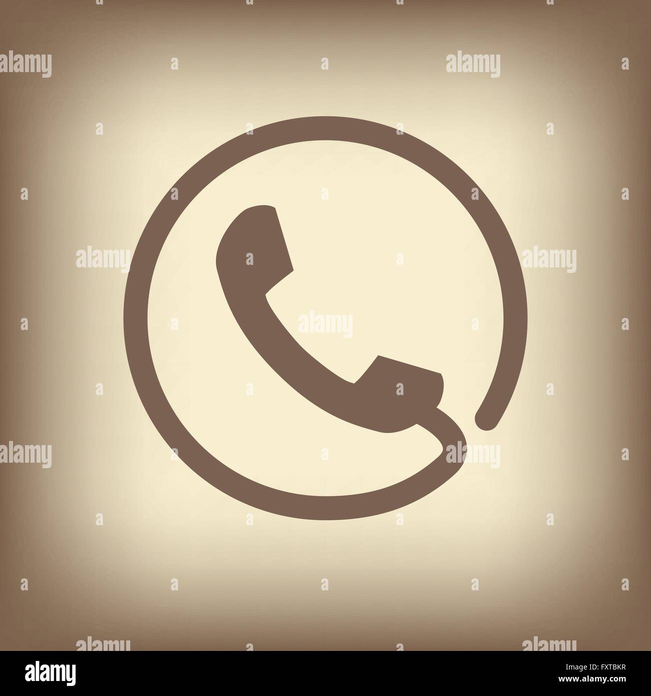 Pictograph of phone Stock Vector Image & Art - Alamy