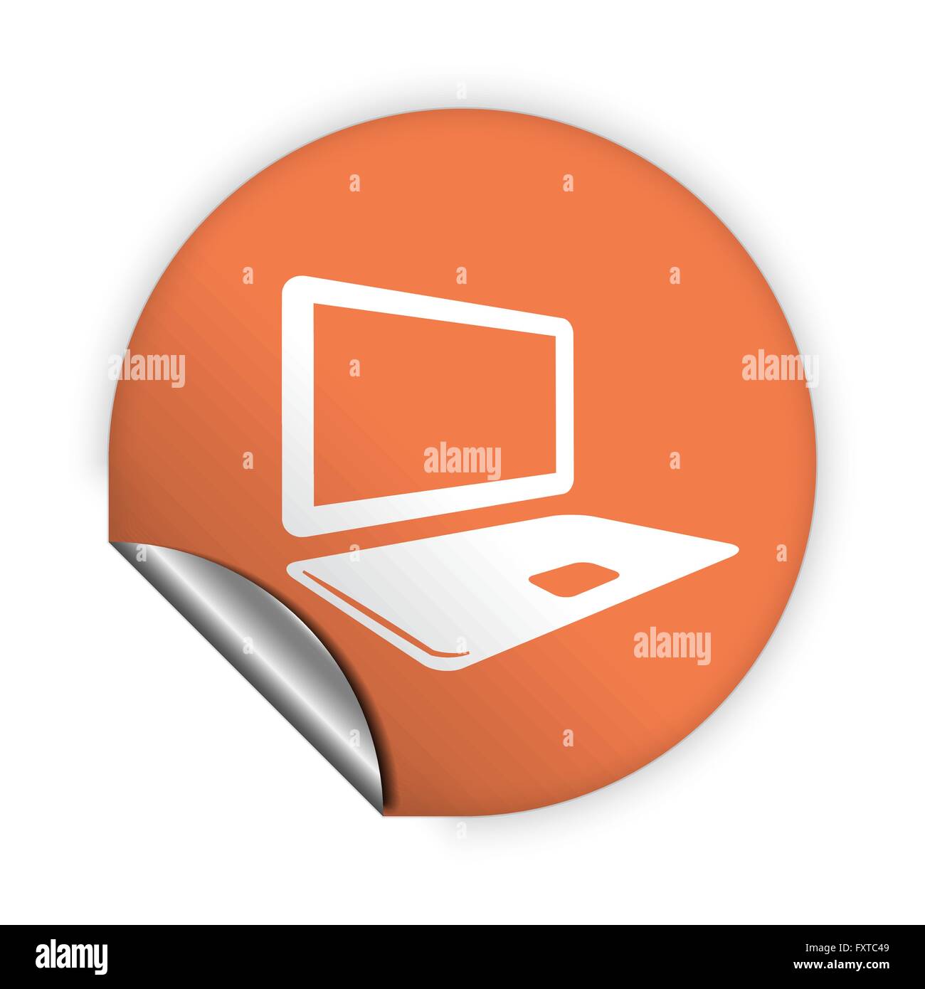 Pictograph of computer Stock Vector Image & Art - Alamy