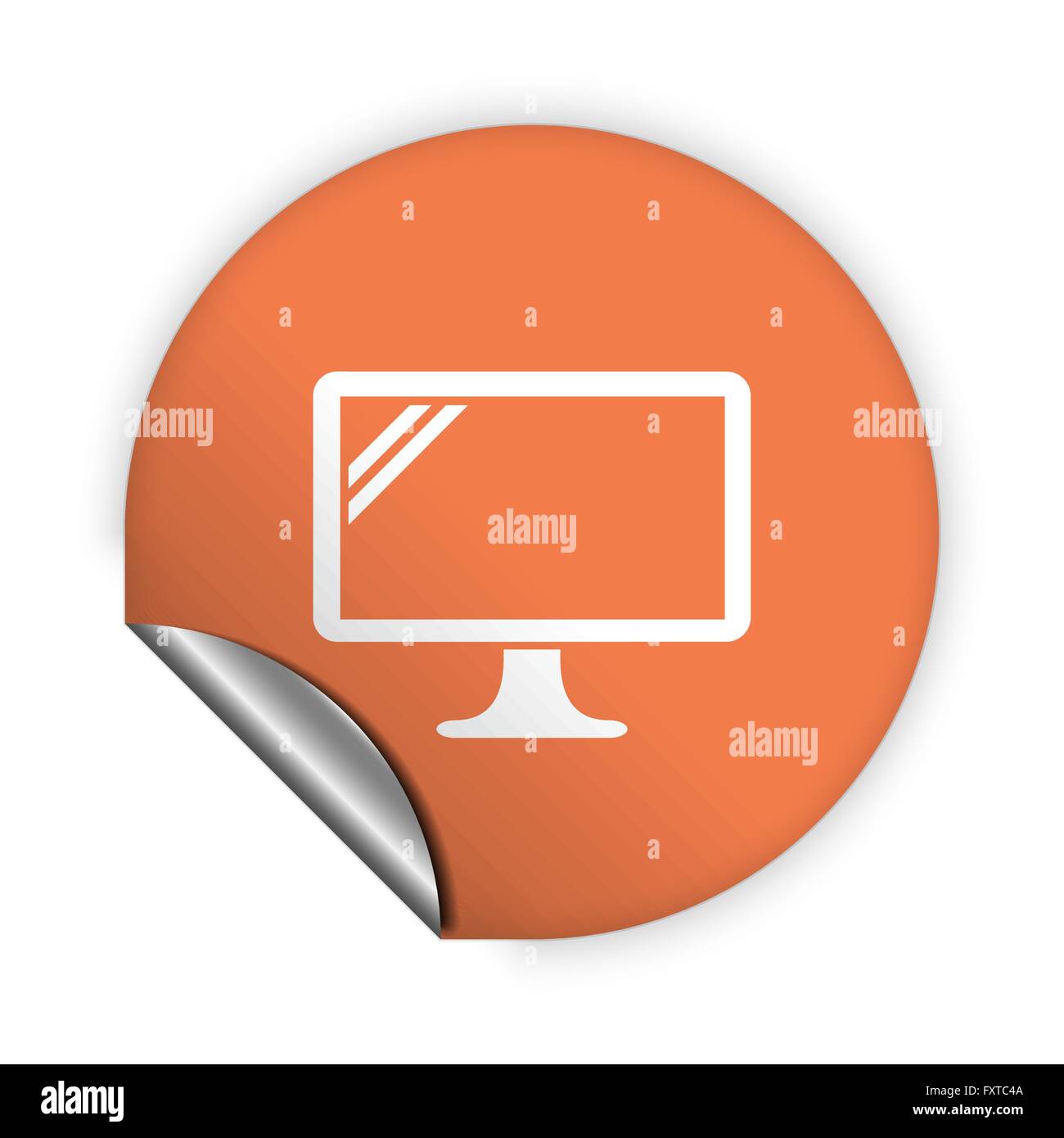 Pictograph of computer Stock Vector Image & Art - Alamy
