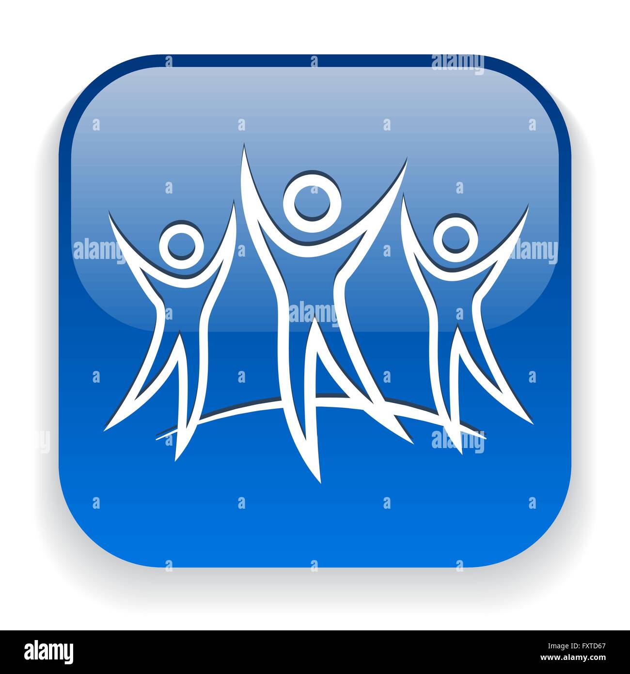 Pictograph of success team Stock Vector Image & Art - Alamy